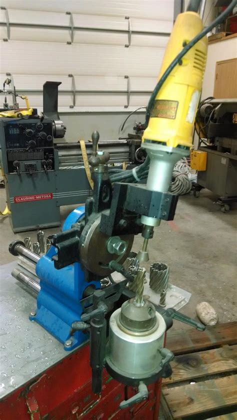 Hougen Annular Cutter Grinder Sharpener And Cutters