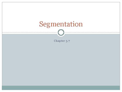Segmentation Chapter 3 7 Memory Allocation As A
