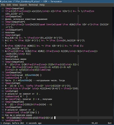 Vim Problem With Visualisation Of Latex Commands After Installing Fonts Unix And Linux Stack