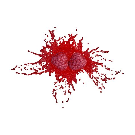 Realistic 3d Render Of Raspberry Fruit Best For Commercial And Design