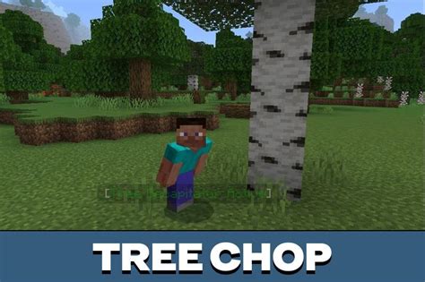 Download Treecapitator Mod For Minecraft Bedrock Edition