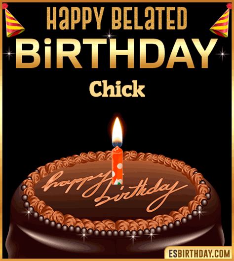 Happy Birthday Chick Gif Images Animated Wishes Gifs