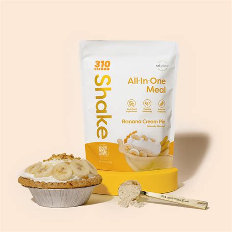 310 All In One Banana Cream Pie Shake 310 Nutrition