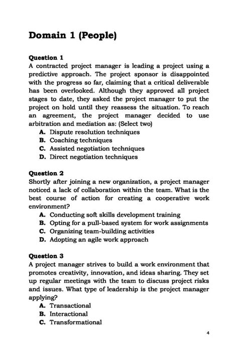 Pmp Mock Practice Tests Yassine Tounsi