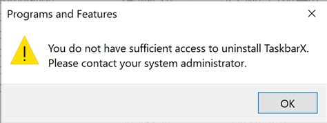 Taskbarx Wont Uninstall · Issue 317 · Chrisand1998 Taskbarx · Github