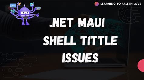 SHELL TITLEVIEW ISSUES IN iOS MAUI తలగ YouTube