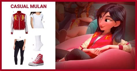 Dress Like Casual Mulan Costume Halloween And Cosplay Guides