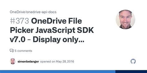 Onedrive File Picker Javascript Sdk V Display Only Folders Issue