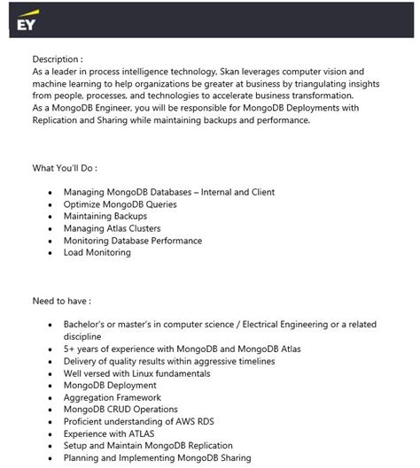 Abhimanyu Kumar On Linkedin Hiring Mongodb Openings Wfh Nosql