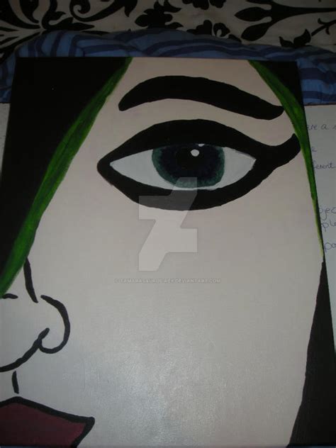 Green Haired Girl By Tamarasaurus Rex On Deviantart
