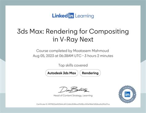 moatasem mahmoud on linkedin certificate of completion