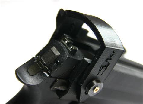 Stl File Sig P320 Holster Left Handed W Hood・3d Print Model To Download・cults