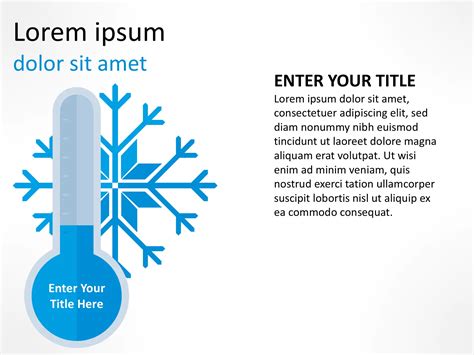 cold temperature powerpoint diagram slides cold temperature diagram slides powerpoint diagram
