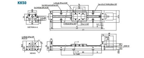 HIWIN Replacement Single Axis Robot Linear KK Module KK KK KK KK KK