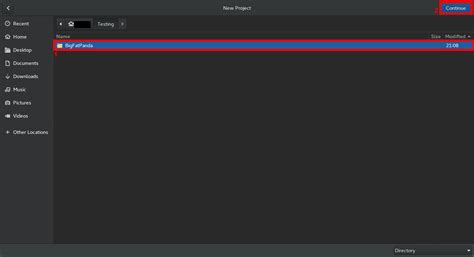 Programming How Do I Create A Project From Scratch In Gnome Builder