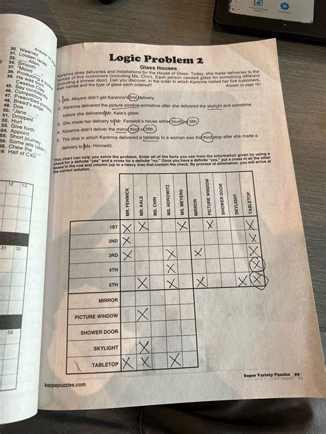 How Do You Solve This Logic Problem Rpuzzles