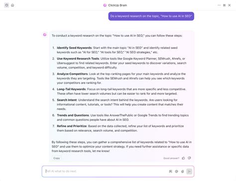 How To Use Ai For Seo Use Cases And Tools Clickup