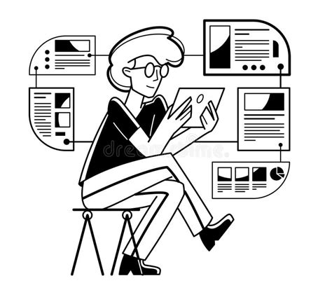 Data Systematization Collecting And Analyzing Information Intellectual Worker Making Analysis