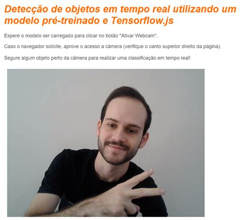 Criando Um Detector De Objetos Em Tempo Real Com Tensorflowjs