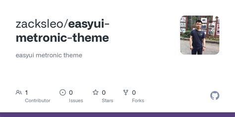 Github Zacksleo Easyui Metronic Theme Easyui Metronic Theme