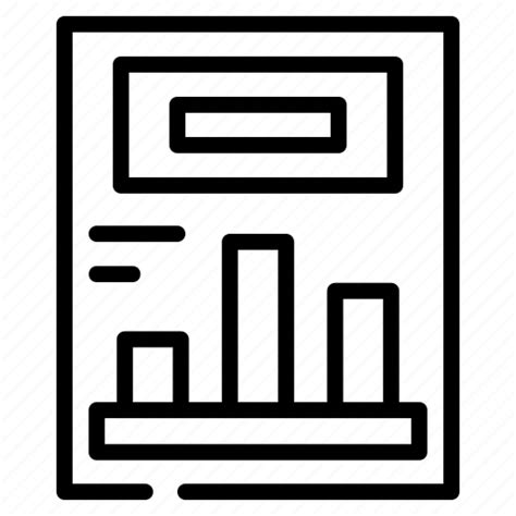 Business Analytics Statistics Chart Infographic Data Visualization Database Icon