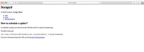 Python爬虫scrapy从项目创建到部署可视化定时任务运行 阿里云开发者社区