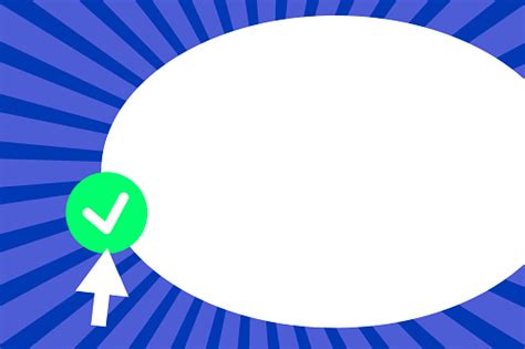 평면 디자인 비즈니스 벡터 일러스트 레이 션 빈 서식 파일 레이아웃에 대 한 초대 인사말 카드 홍보 포스터에 대 한 바우처 라운드 버튼 포인터 도청 녹색 틱 위로 가리키는