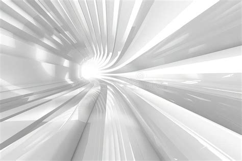 Ray Lights White And Grey Exposition Background Stock Illustration