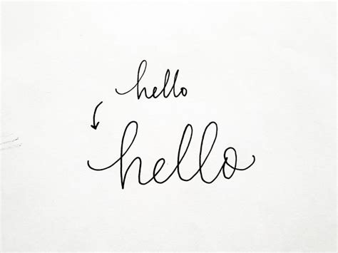 How To Do Calligraphy With ANY Pen Faux Calligraphy Tutorial By Heidi Grace