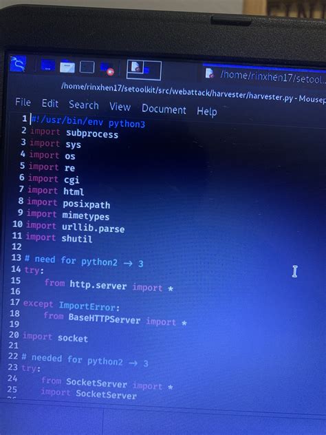 Module Cgi Has No Attribute Escape · Issue 721 · Trustedsecsocial