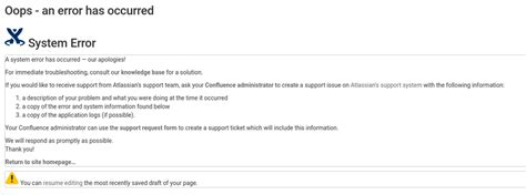 Unable To Edit Anything On My Confluence Server
