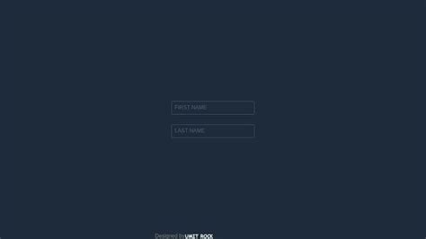 Css Input Field Text Animation Umit Rock