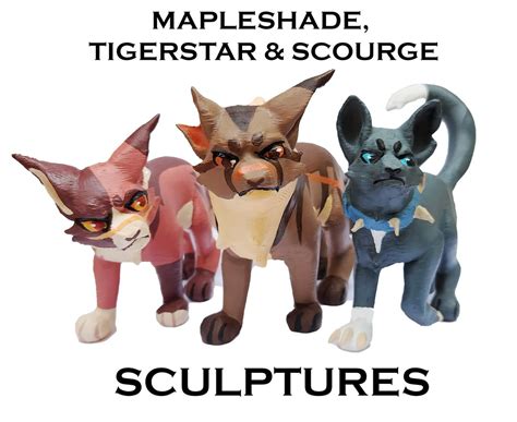 Villain Figures Mapleshade Scourge And Tigerstar Etsy