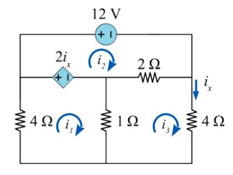 Solved Find I1 I2 And I3 Using Mesh Analysisi Believe