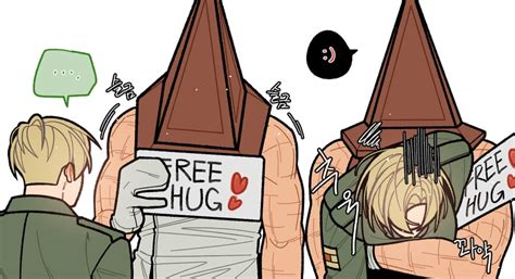 Pyramid Head And James Sunderland Silent Hill And 1 More Drawn By