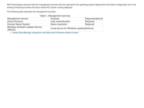 Deployment Prerequisites E2e Deployment And Operations Guide With