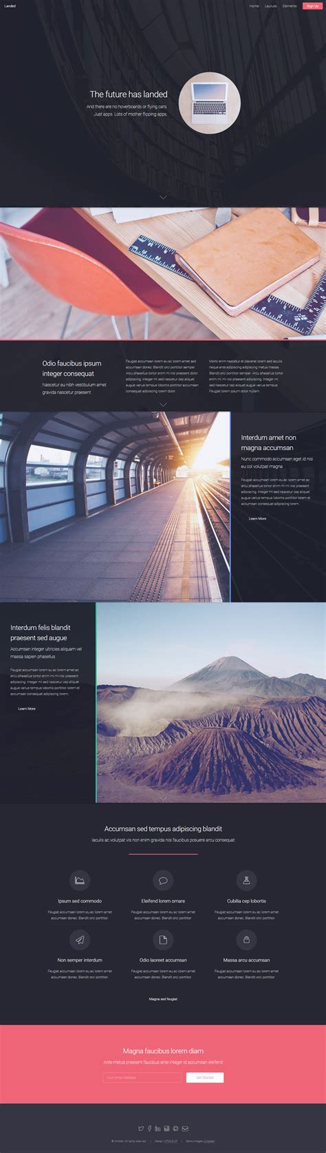 Landed Beautiful Business Html5 And Css3 Template Bypeople
