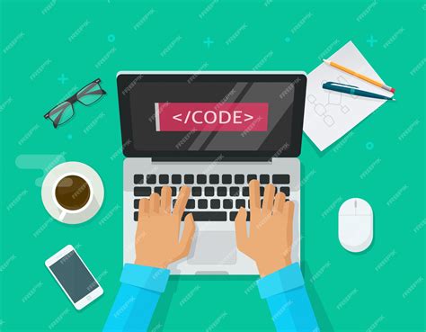 Premium Vector Programmer Coding