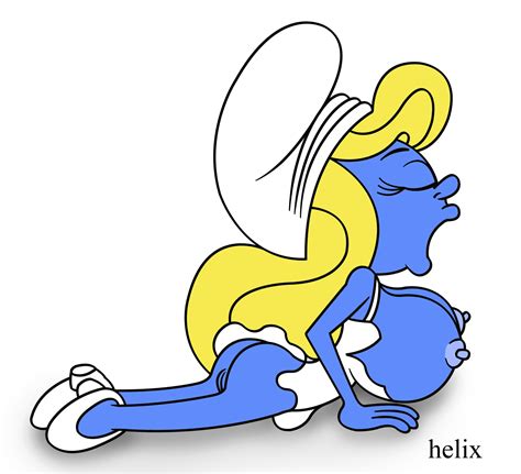 Rule 34 Alternate Breast Size Helix Smurf Smurfette Tagme The Smurfs