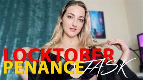 Painful Locktober Penance Task Missbfindom Clips4sale