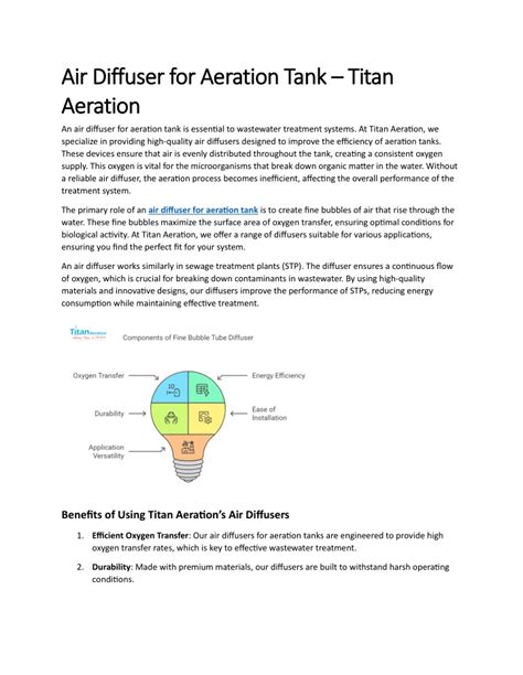 Ppt Air Diffuser For Aeration Tank Titan Aeration Powerpoint Presentation Id13916546 Ppt Air Diffuser For Aeration Tank Titan Aeration Powerpoint Presentation Id13916546
