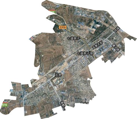 开发区龙泉街道高清卫星地图