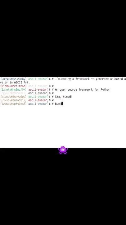 👾 Ascii Asciiart Avatar Ai Opensource Invaders 🤝 Tmetoken17711 Youtube