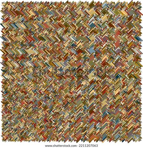 Uniform Leaning Stripe Segments Overlapping Somewhat Stock Vector Royalty Free 2211207063