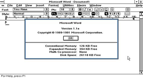 Microsoft Word For Windows Version 11a Source Code Chm