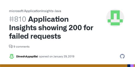 Application Insights Showing 200 For Failed Requests · Issue 810