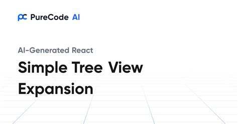 10 Free React Simple Tree View Expansion Examples