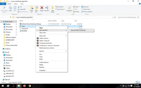 Nurse Scheduling Algorithm App Using The Python Tkinter Project In Python With Source Code And
