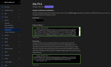 nginx mit cloudflare proxy admin guide