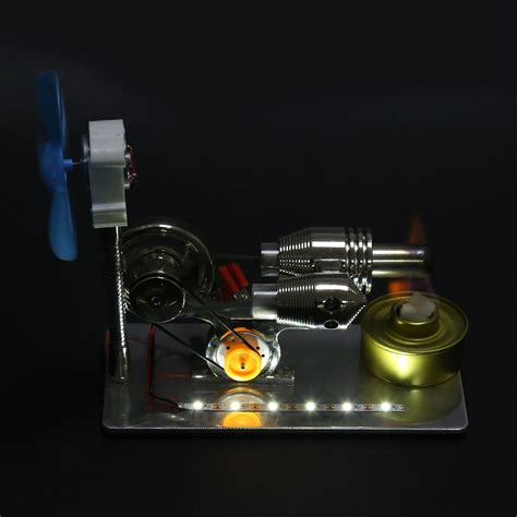 Enjomor γ Type Stirling Engine Generator Model Science Experiment Educ Enginediyshop